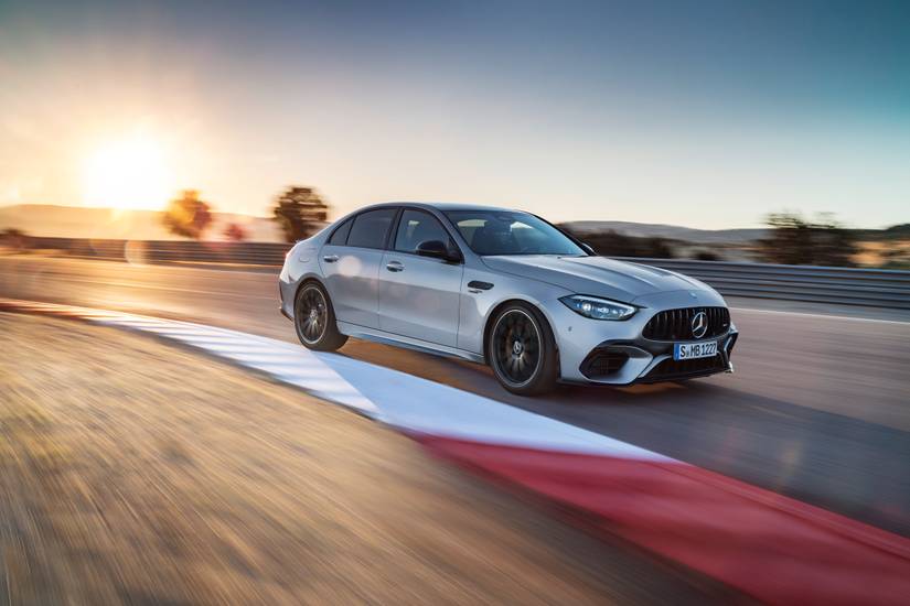 How F1 Tech and Clever Tuning Made a Four-Cylinder Mercedes-AMG C63 ...