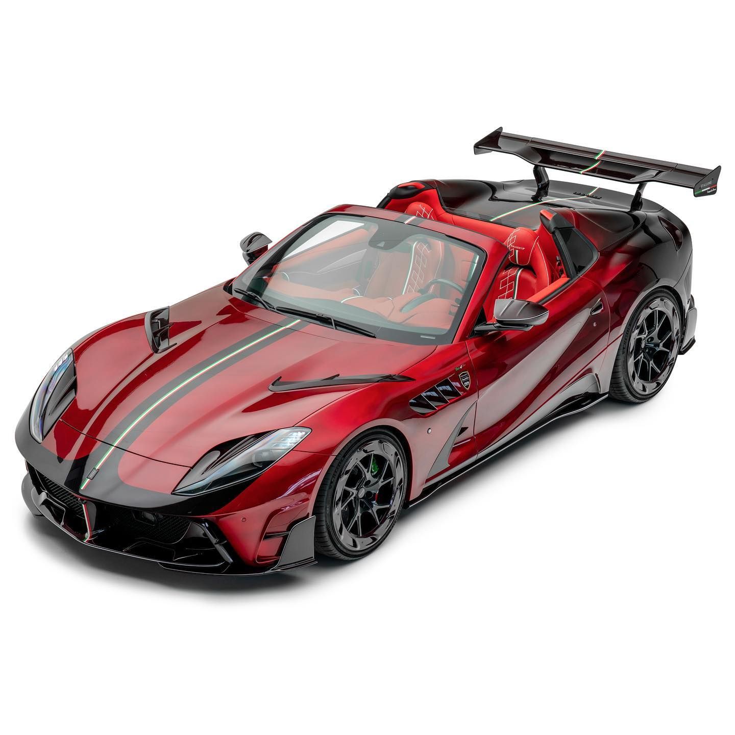 Mansory Stallone Tempesta Nera Makes The Ferrari 812 GTS Even Wilder