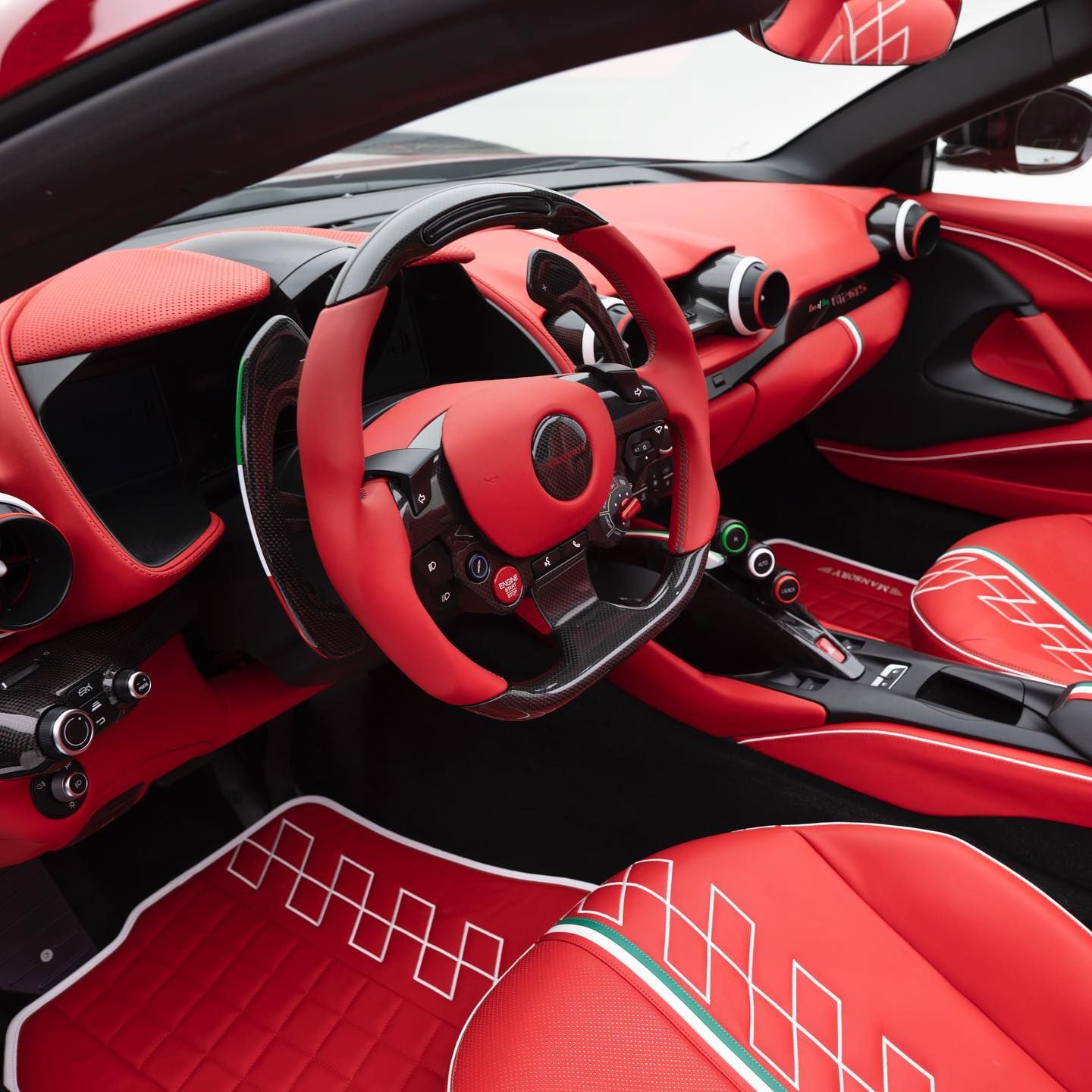 Mansory Stallone Tempesta Nera Makes The Ferrari 812 GTS Even Wilder