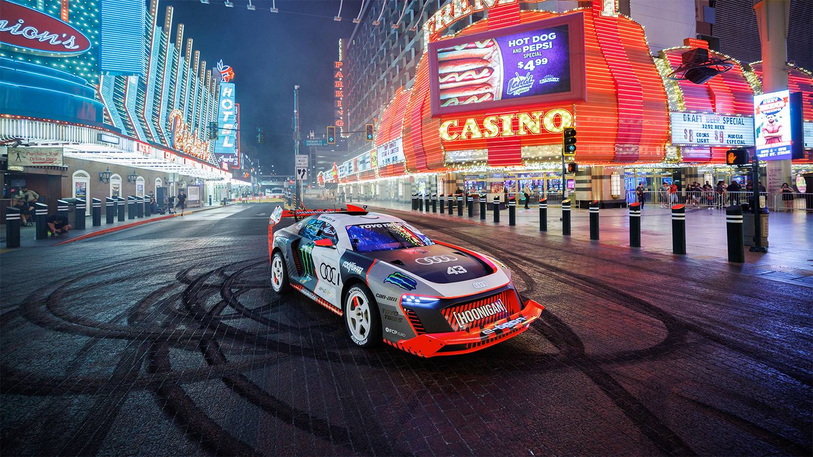 Ken Block's Electrikhana Showcases His New Audi S1 Quattro Hoonitron