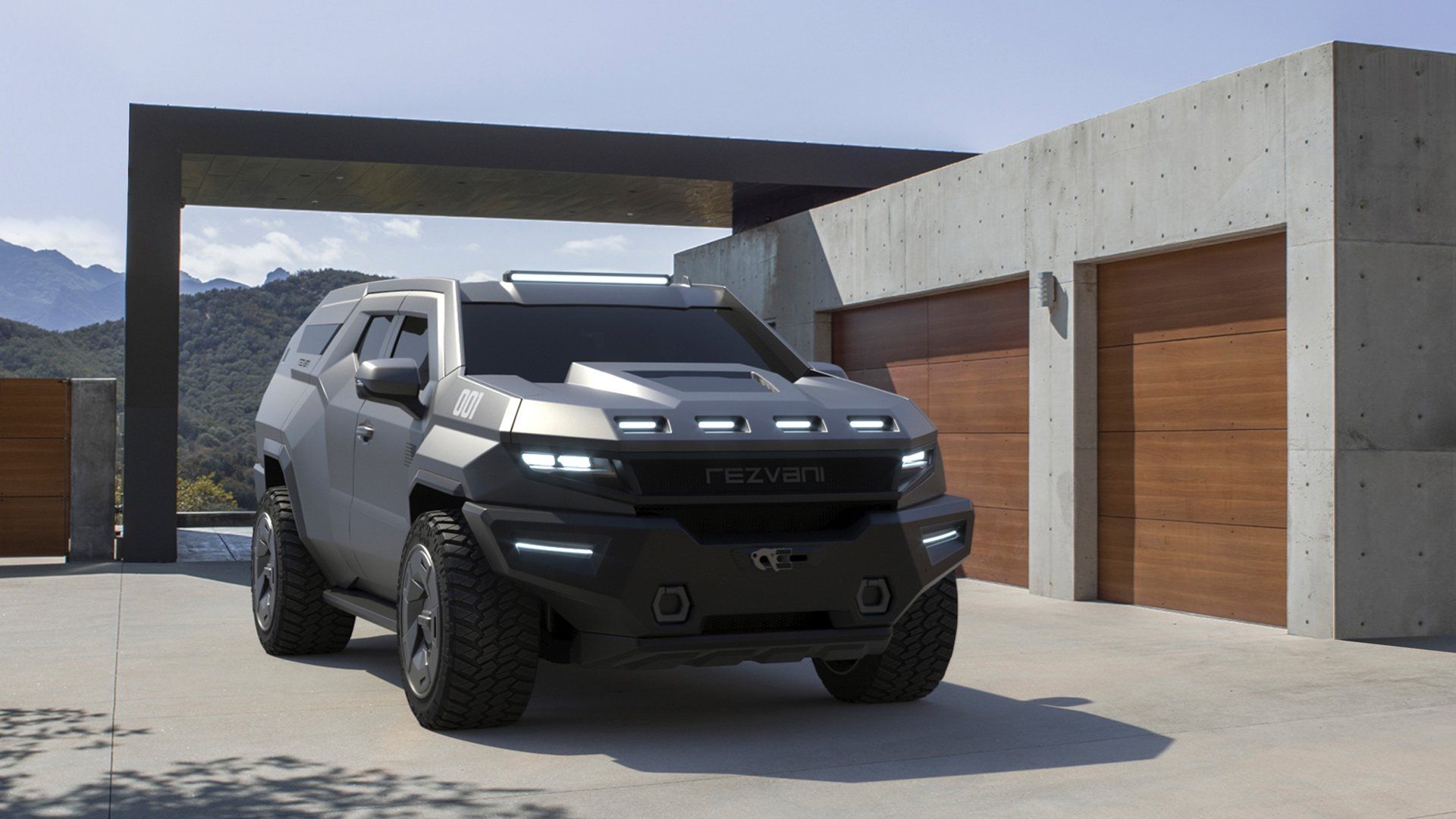 The Rezvani Vengeance is a Cadillac Escalade for End Times