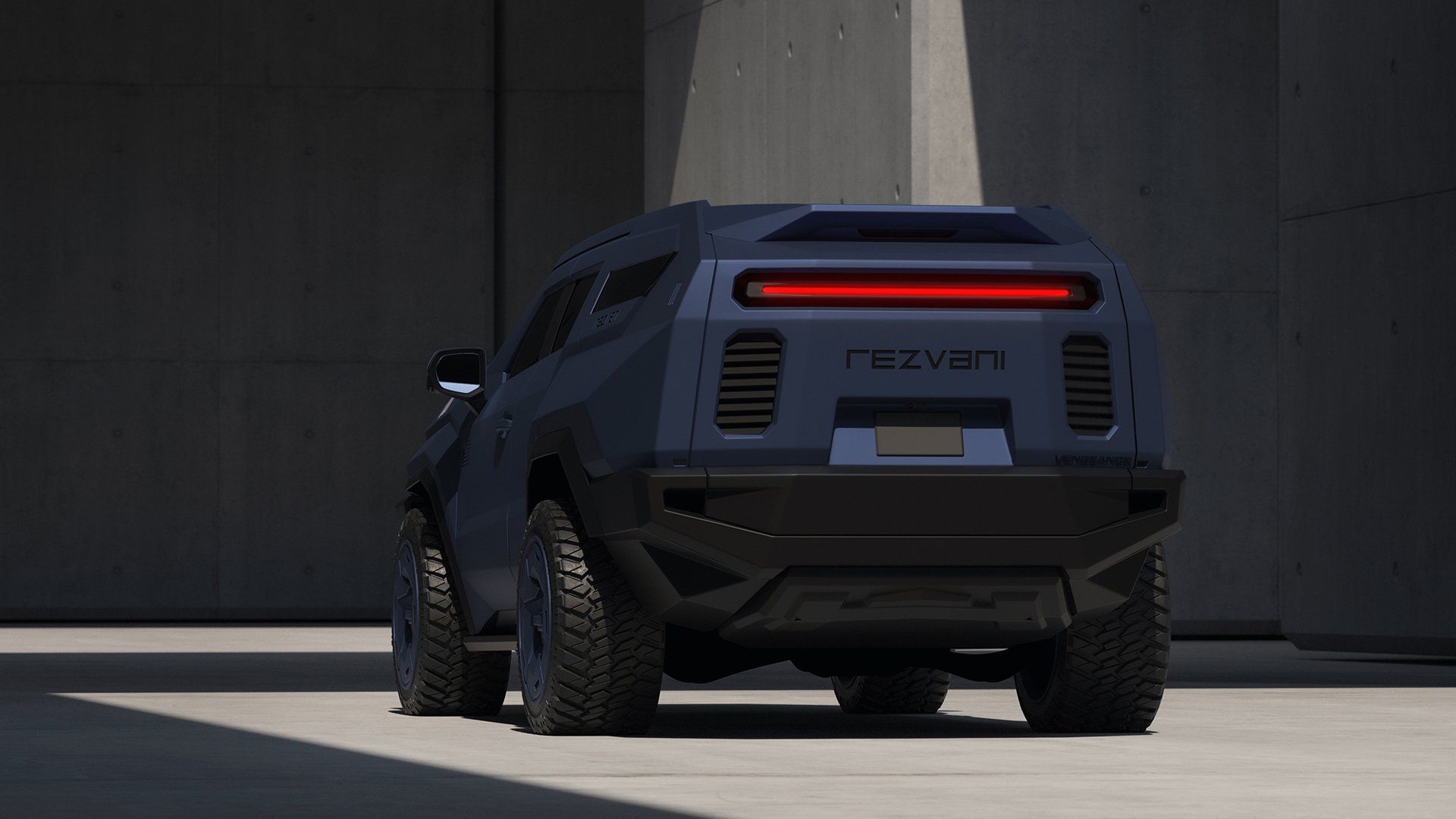 The Rezvani Vengeance is a Cadillac Escalade for End Times