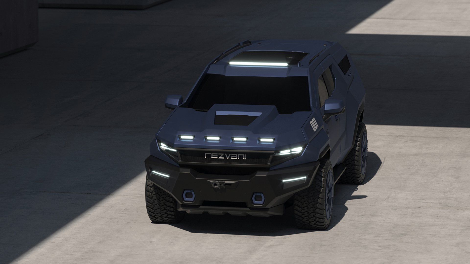 The Rezvani Vengeance is a Cadillac Escalade for End Times