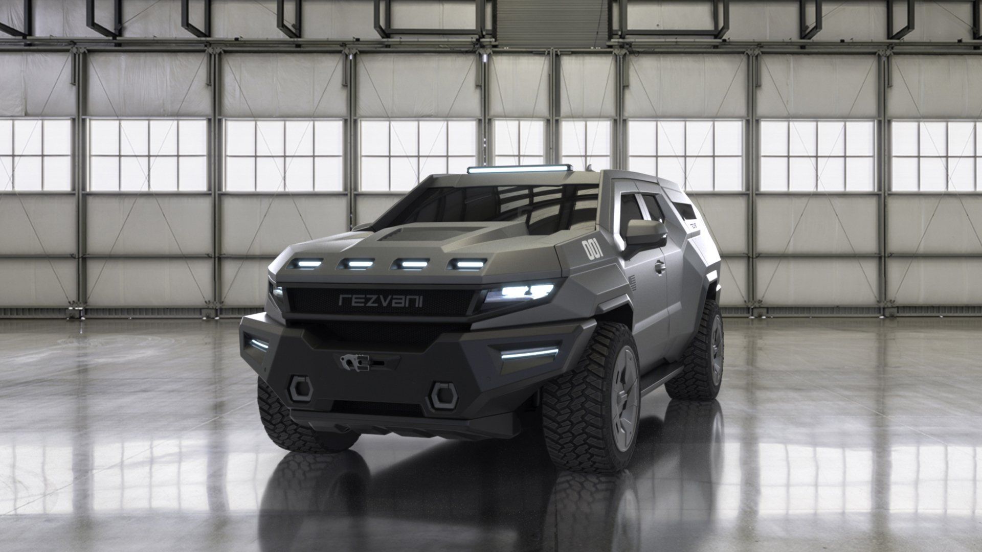 The Rezvani Vengeance is a Cadillac Escalade for End Times