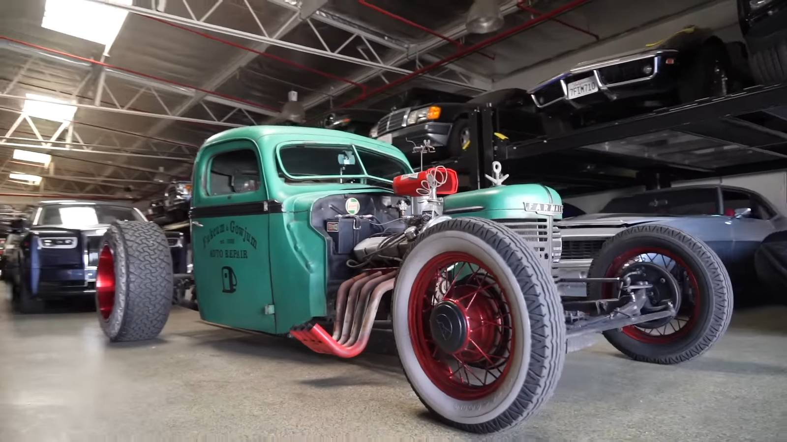 1938 Ford Rat Rod Powered By a Cadillac V-8 Is Pure Madness on Wheels