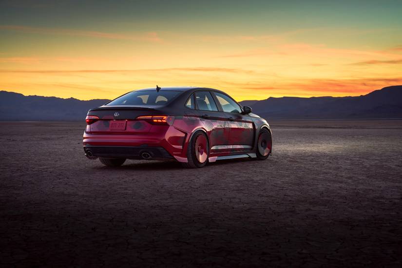 The Volkswagen Jetta GLI Comes To Life At SEMA With 350 Horsepower