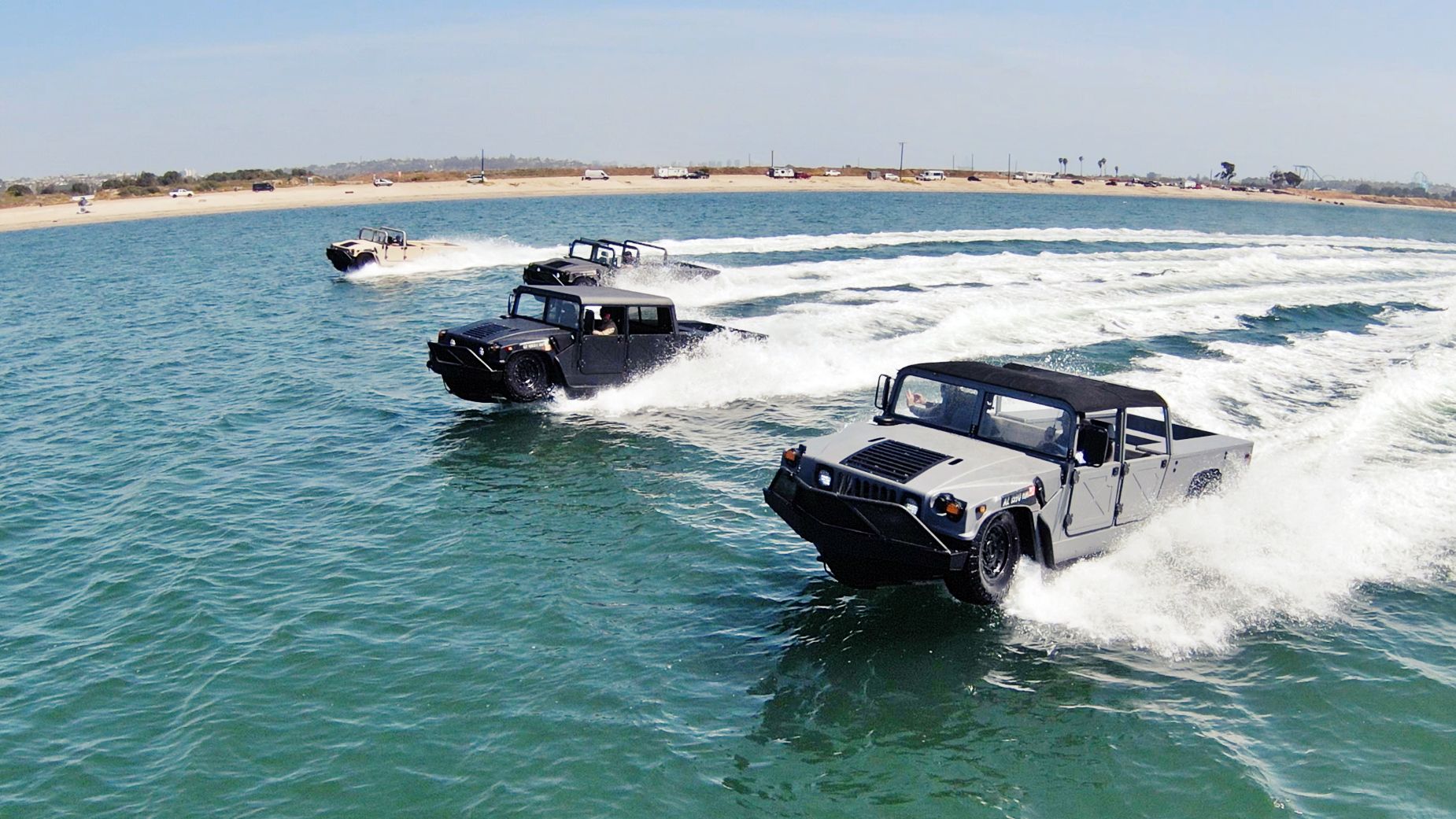 A Humvee That Loves Waves: The Watercar H1 Panther