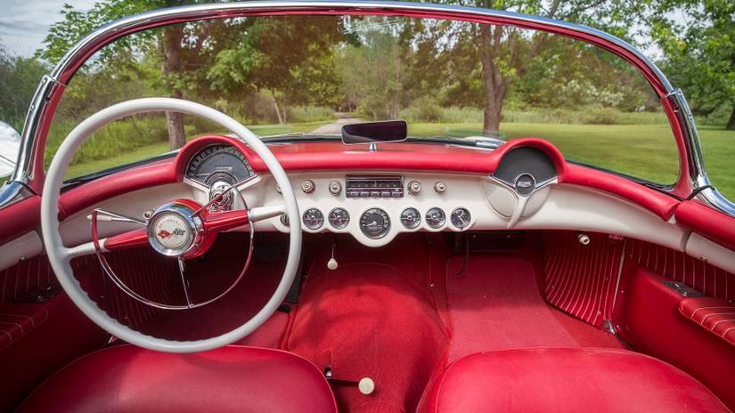corvette c1 interior