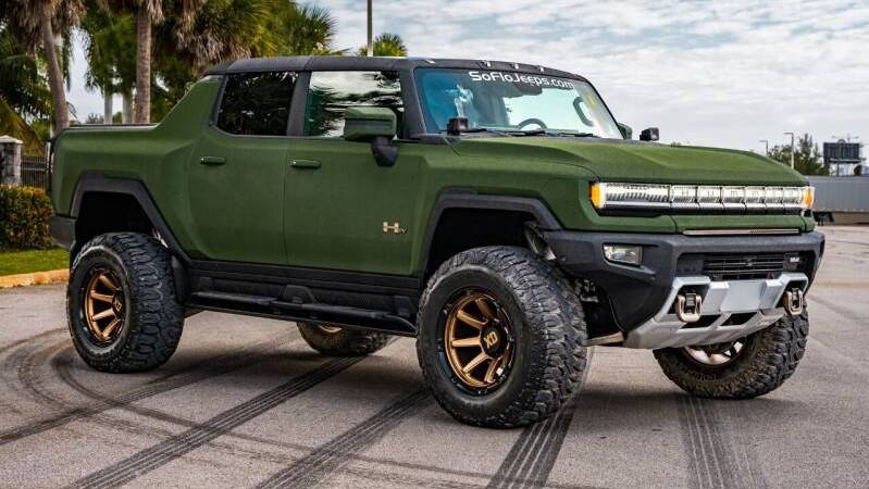 This GMC Hummer EV Custom Is Ready To Storm Florida Beaches With Kevlar ...