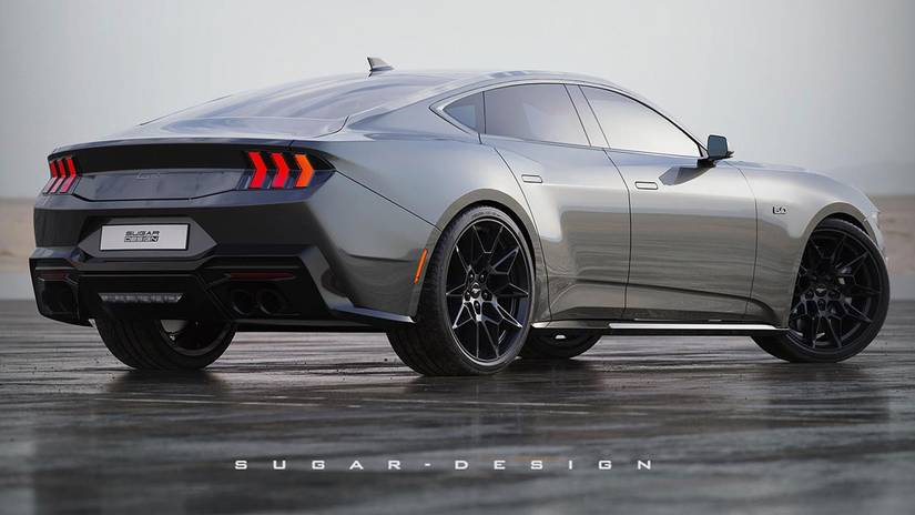 Here's Why A Four-Door Mustang Coupe Actually Makes Sense