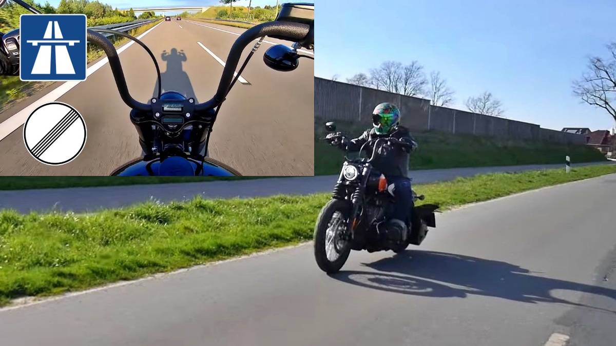 A Harley-Davidson Street Bob Pushed To Its Absolute Limit On The De ...