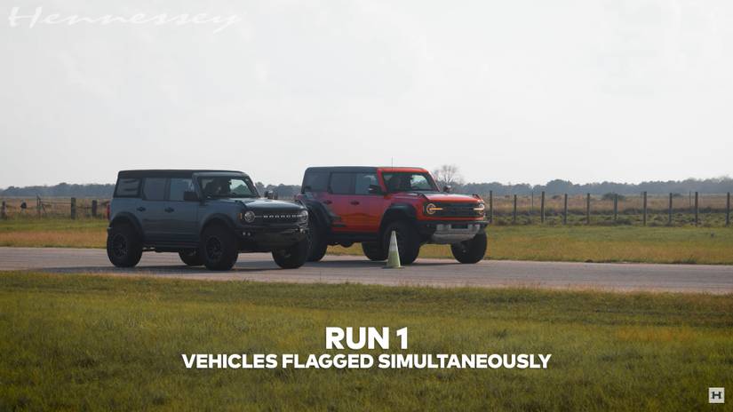 Ford Bronco Raptor vs. Hennessey VelociRaptor 400: Which Wins A Drag ...