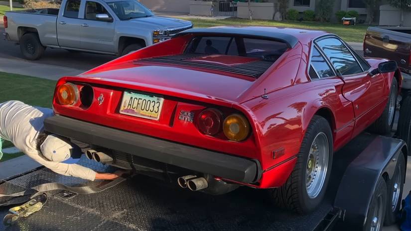 This Ferrari 308 GTB Was Revived After Being Left To Rot In A Garage ...