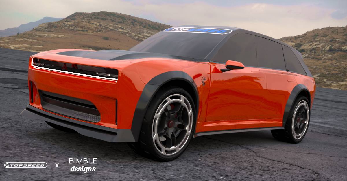 A 2025 Dodge Magnum SUV Would Give The Mercedes EQS A Run For Its Money
