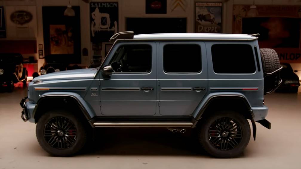 Watch As Jay Leno Roars Down The Road In The Ludicrous Mercedes-AMG G63 ...