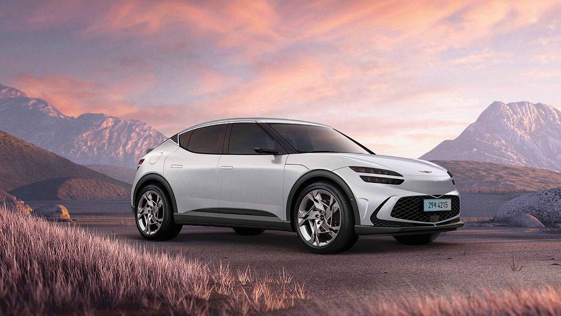 The Genesis GV60 Blows The Doors Off The Kia EV6 In An EV Drag Race
