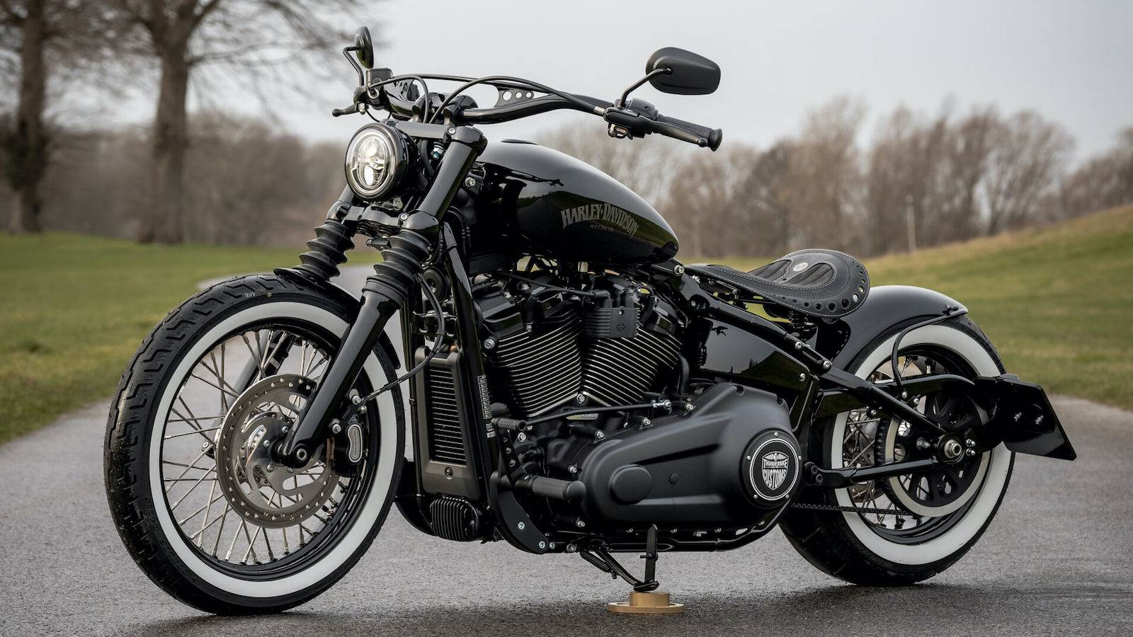 custom chopper bobber