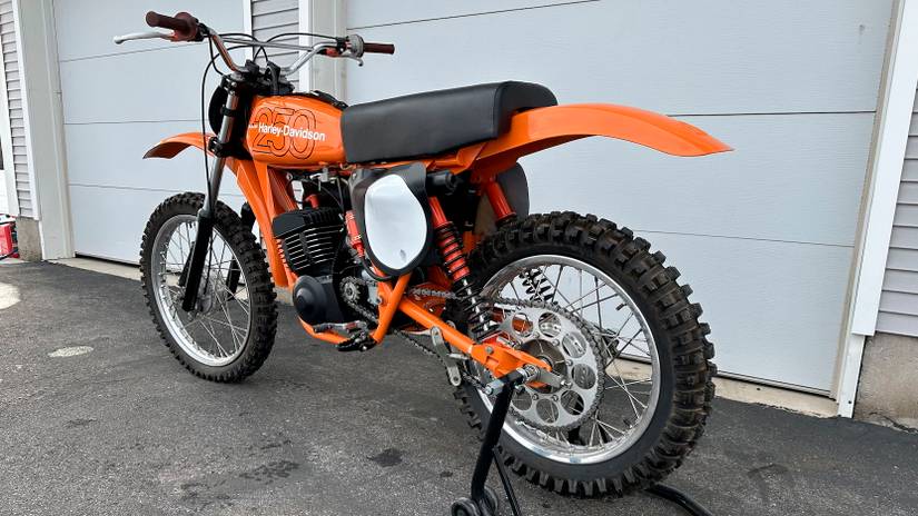 The MX250 Is Harley-Davidson's Uber-Rare Motocross Bike