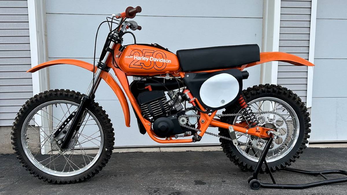 The MX250 Is Harley-Davidson's Uber-Rare Motocross Bike