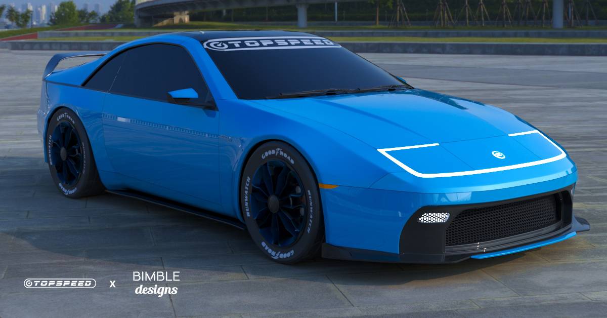 This Rendering Is Proof The Nissan 300ZX Should Come Back As An EV