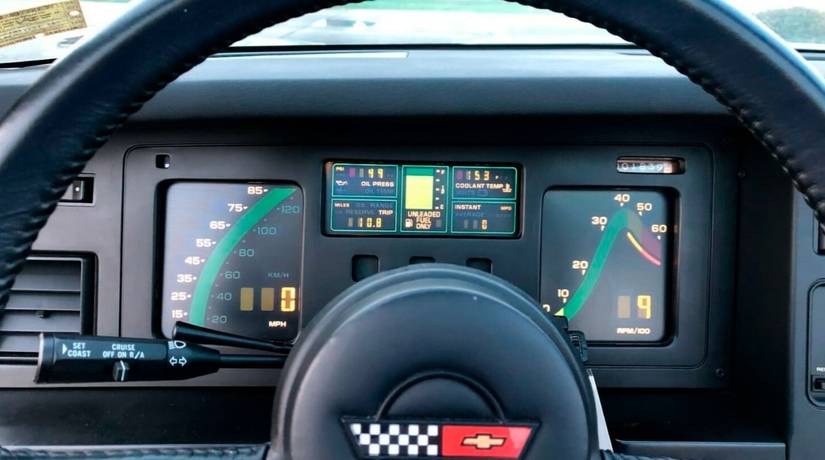 1984 corvette cluster