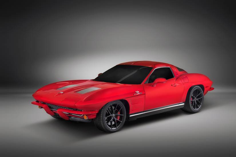 Best Of Both Worlds: This C2 'Vette Split-Window Is Actually A C6 Under ...