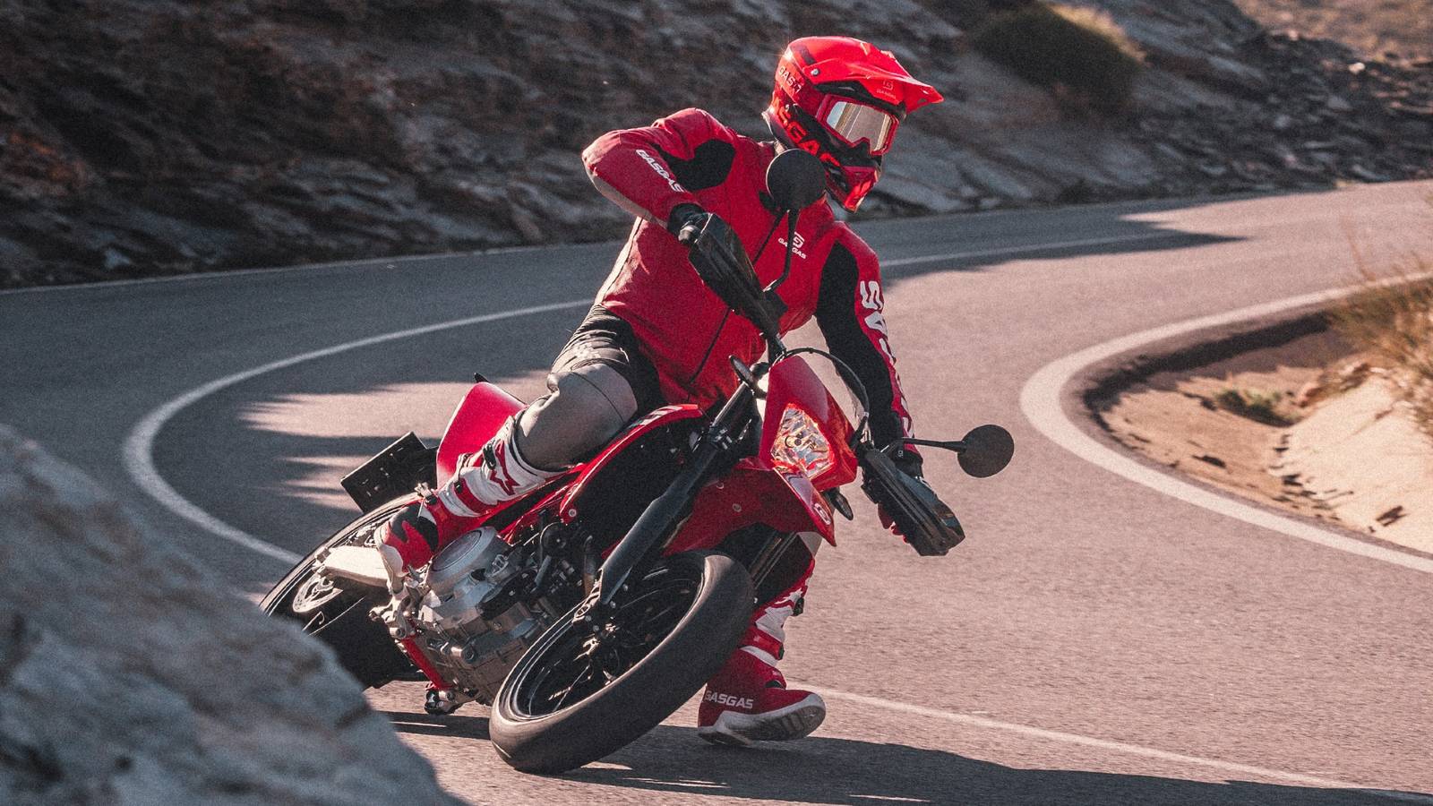SPIED: New GasGas Supermoto Oozes Husqvarna Nuda 900R Vibes
