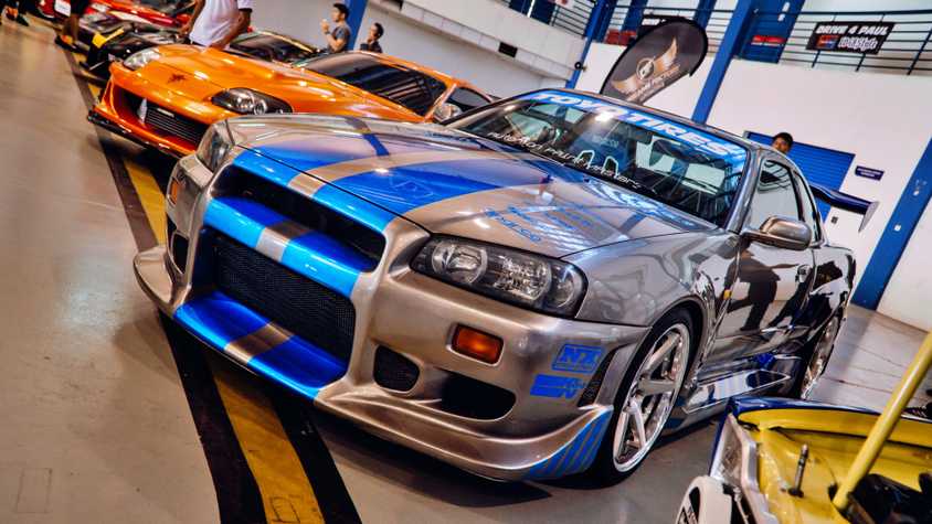 Family-Friendly Godzilla: Remembering The Ultra-Rare 4-Door R34 Nissan ...