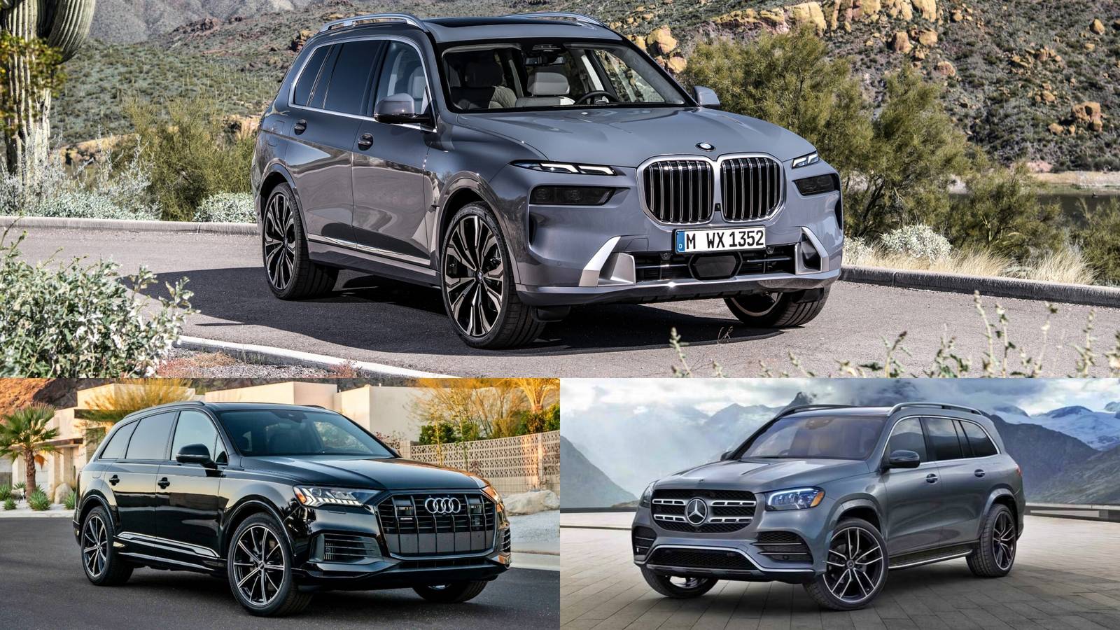 Audi Q7 vs BMW X7 vs Mercedes-GLS: Who Makes The Best German Three-Row ...