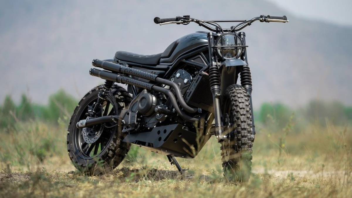 This Custom Honda CL500 Is A Unique Beast Ready For All Terrains Or No ...