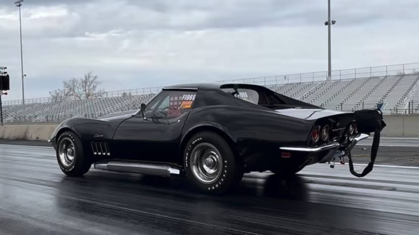corvette drag fly
