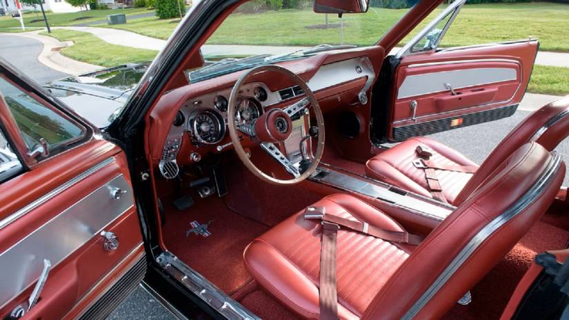 1967 fastback interior