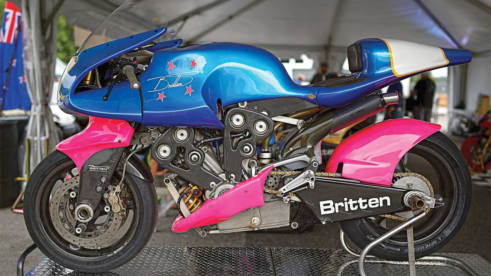 The Most Over-Engineered Motorcycle Ever Built Is The Britten V100
