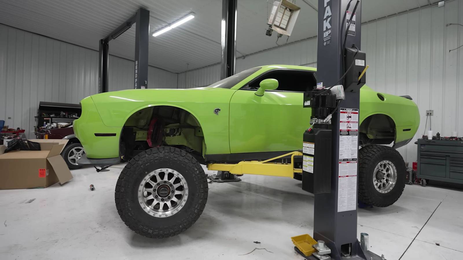 The Story Of The Custom Dodge Challenger Hellcat 4x4 And Why It Exists