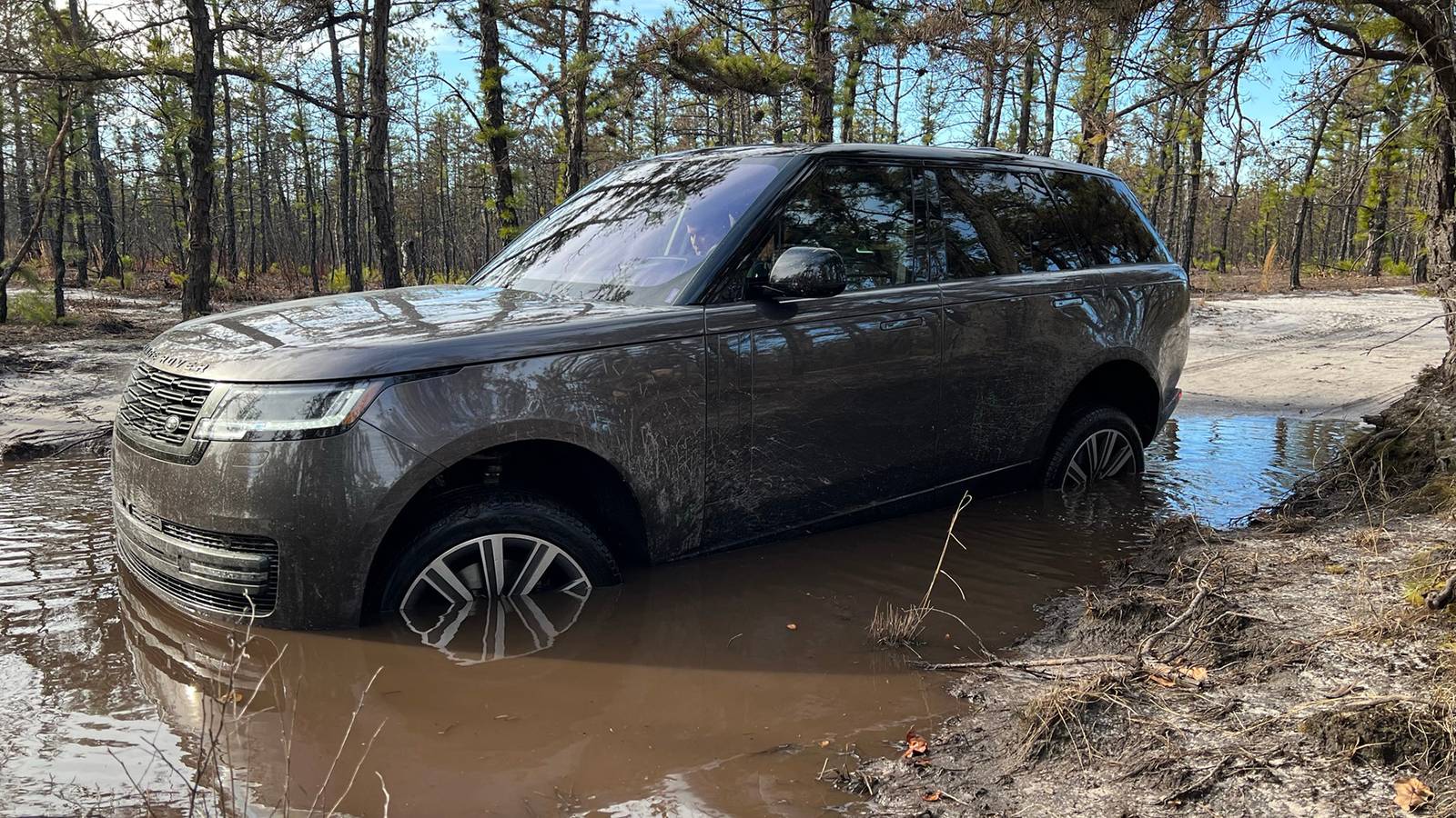 We Got A 2023 Range Rover Stuck Off Road, By Accident