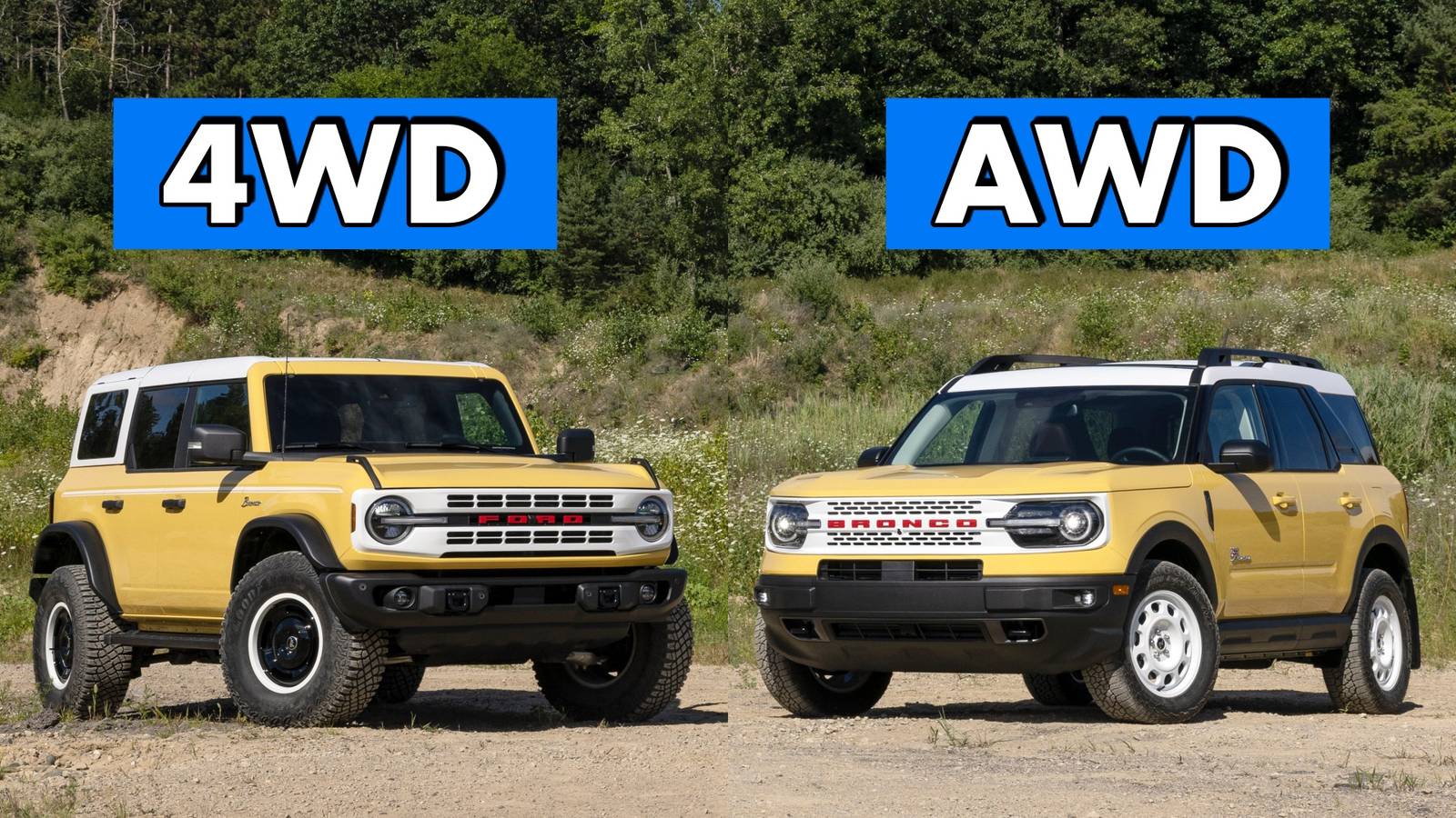 4WD Vs. AWD: The Differences Explained