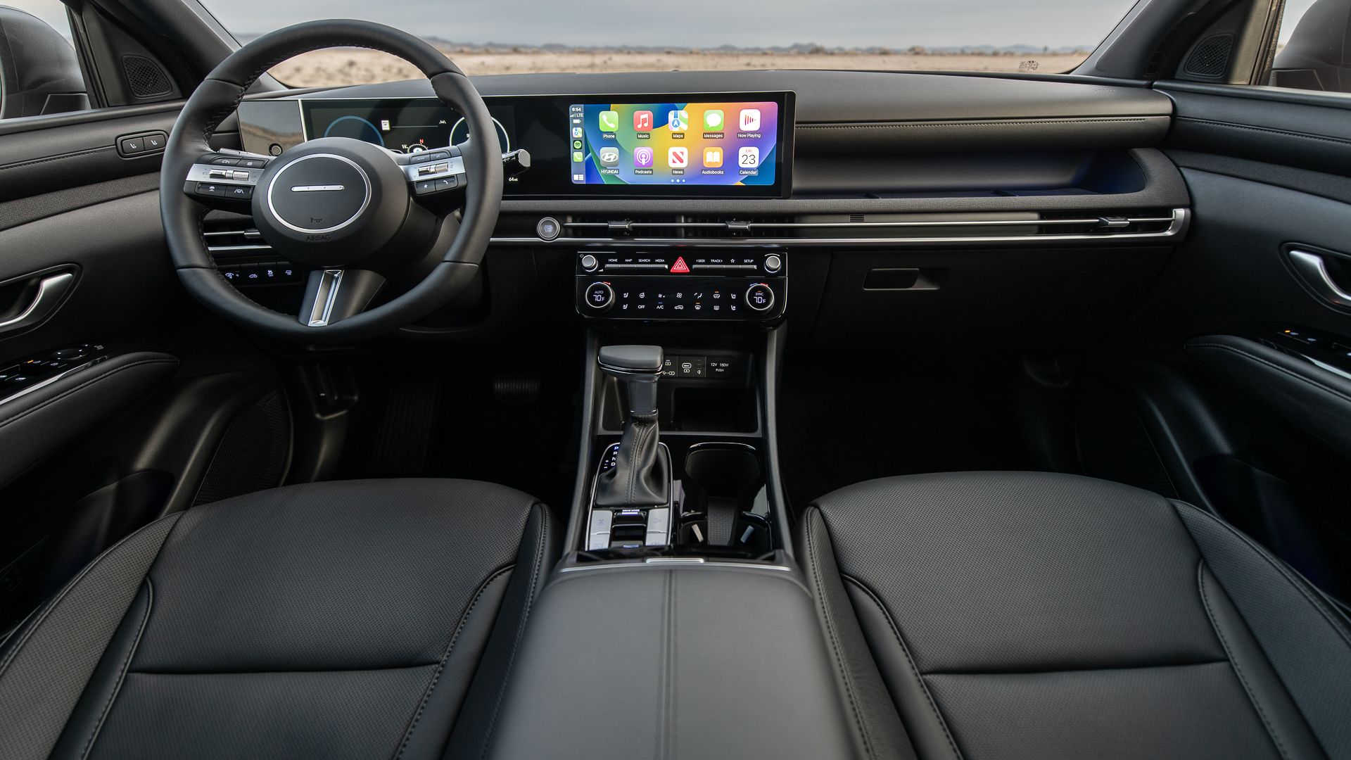 Hyundai Santa Cruz Clock Display 2025 Sel