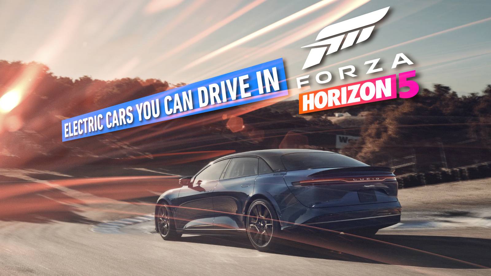 15 Electric Cars You Can Drive In Forza Horizon 5