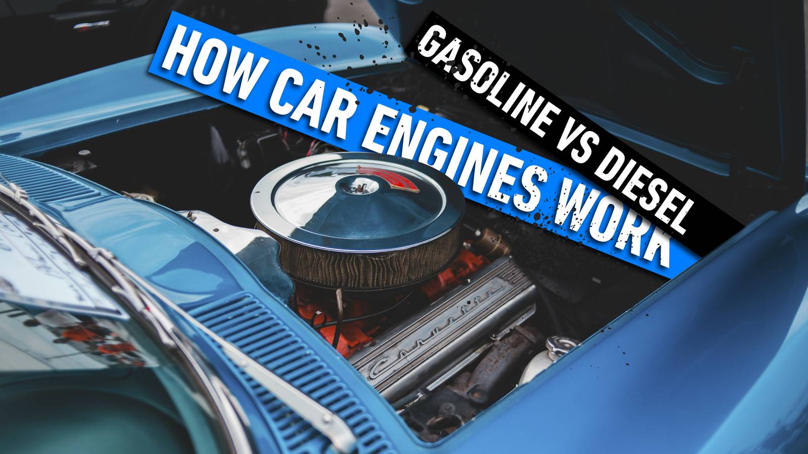The difference between gas and diesel engines.