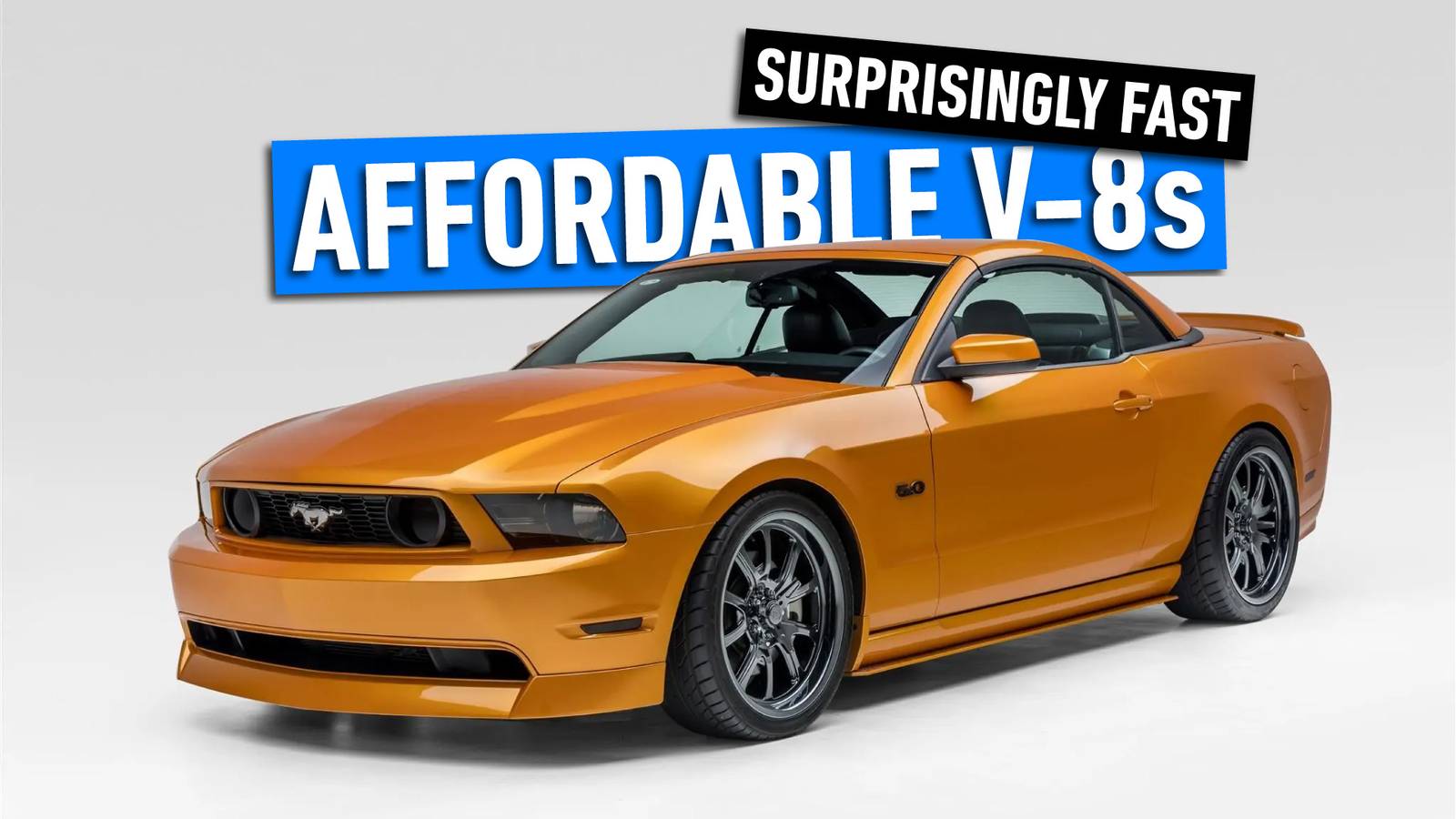 15 Affordable V-8 Cars That Are Surprisingly Fast