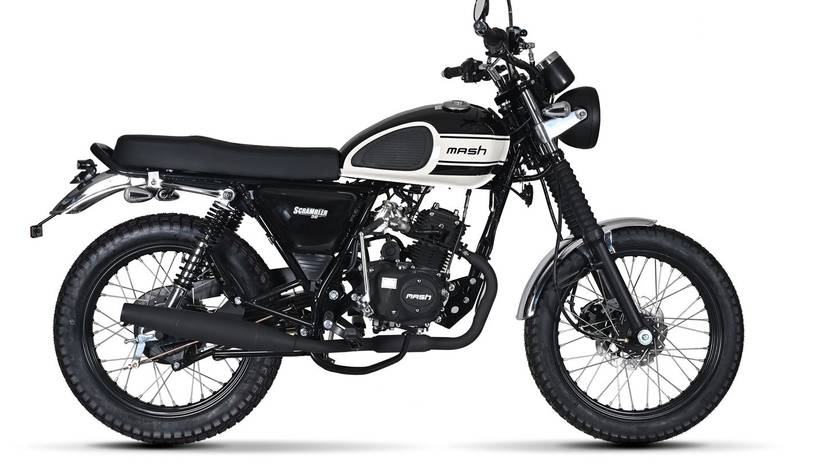 New Mash 50 Scrambler Is So Efficient, It Can Beat Harley-Davidsons In ...