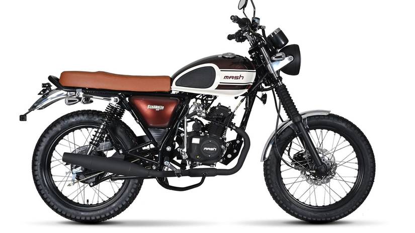 New Mash 50 Scrambler Is So Efficient, It Can Beat Harley-Davidsons In ...