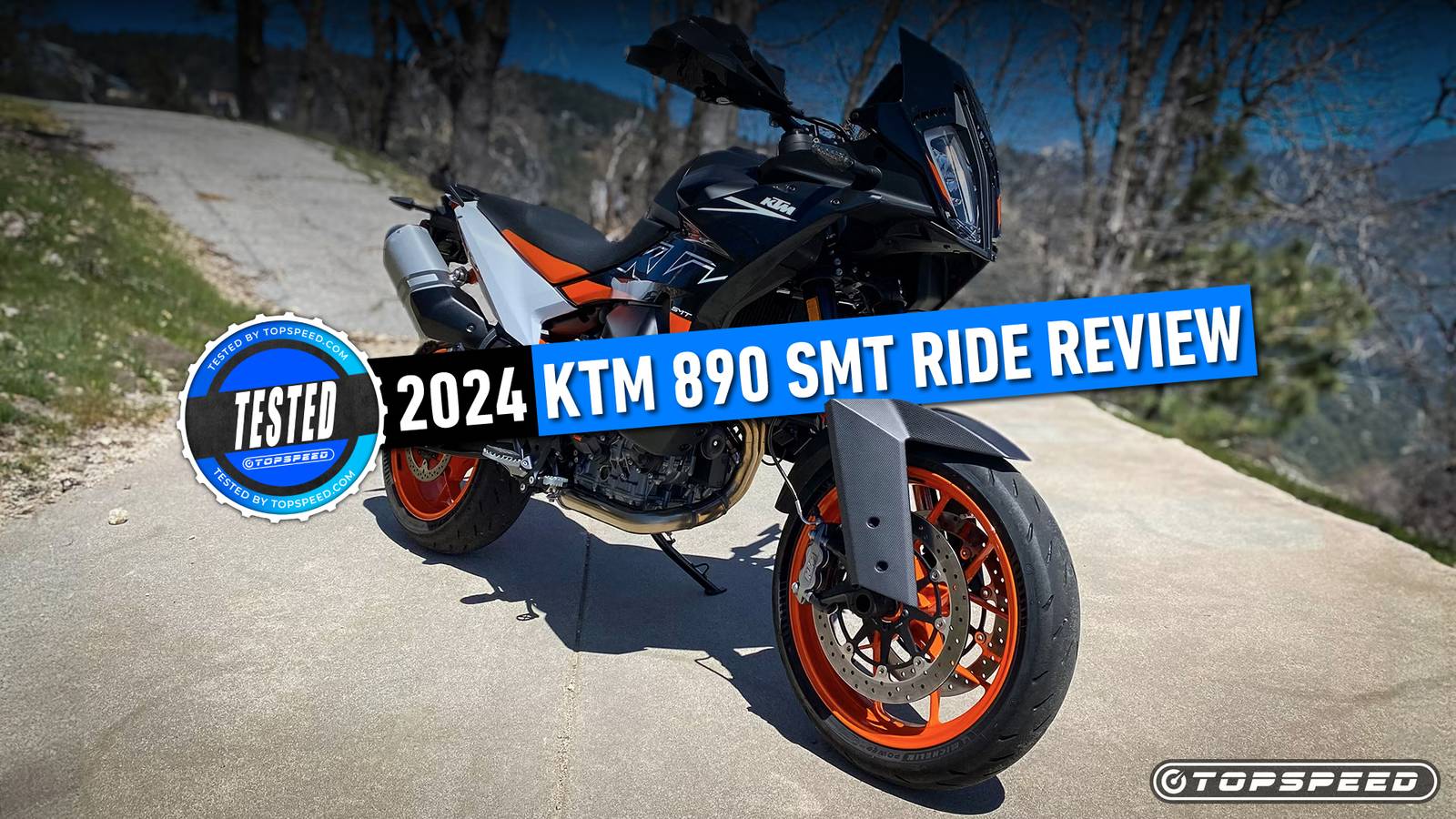 2024 KTM 890 SMT Ride Review: Supermoto Excitement, Adventure Bike ...