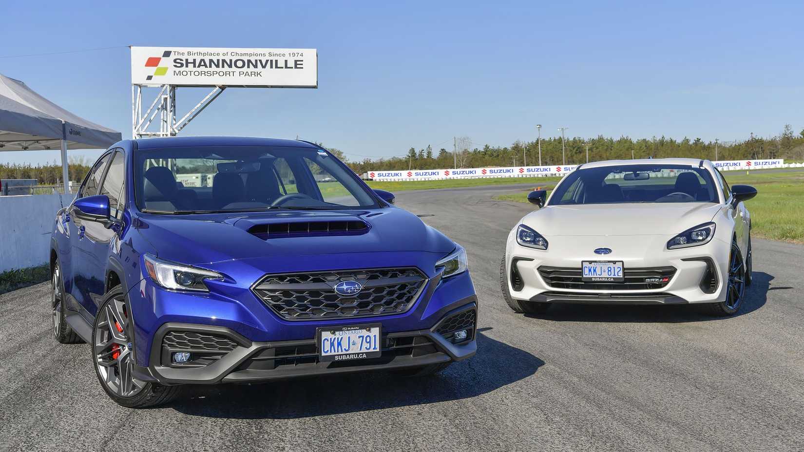 I Pushed The 2024 Subaru WRX RS And BRZ Ts To Their Limits On A Track ...