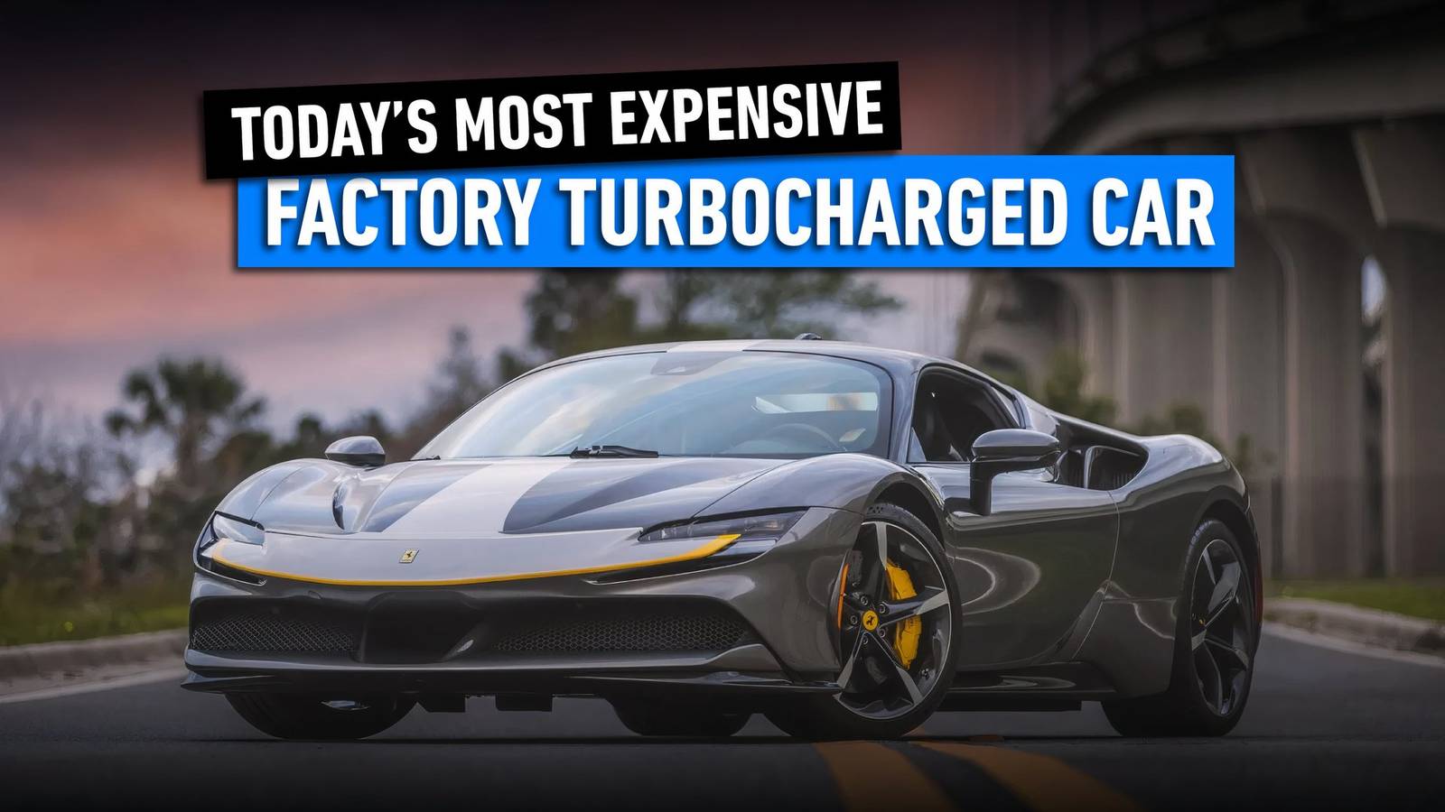The Most Expensive Factory Turbocharged Car You Can Buy In 2024