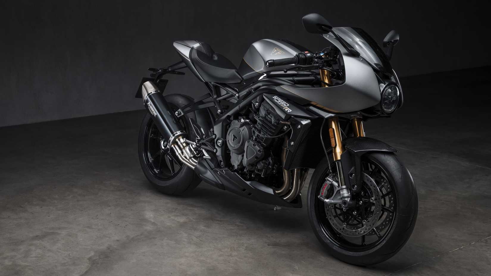 Triumph Unveils A Stealthy Speed Triple RR Inspired By A Watch