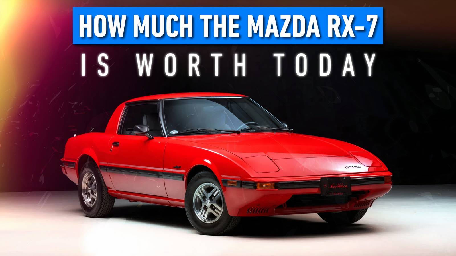 Here's How Much The Mazda RX-7 Is Worth Today