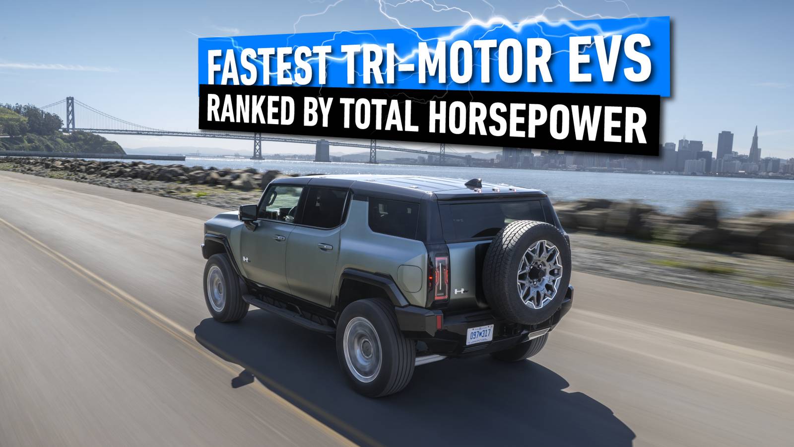 Fastest Tri-Motor Electric Vehicles In 2024, Ranked By Total Horsepower