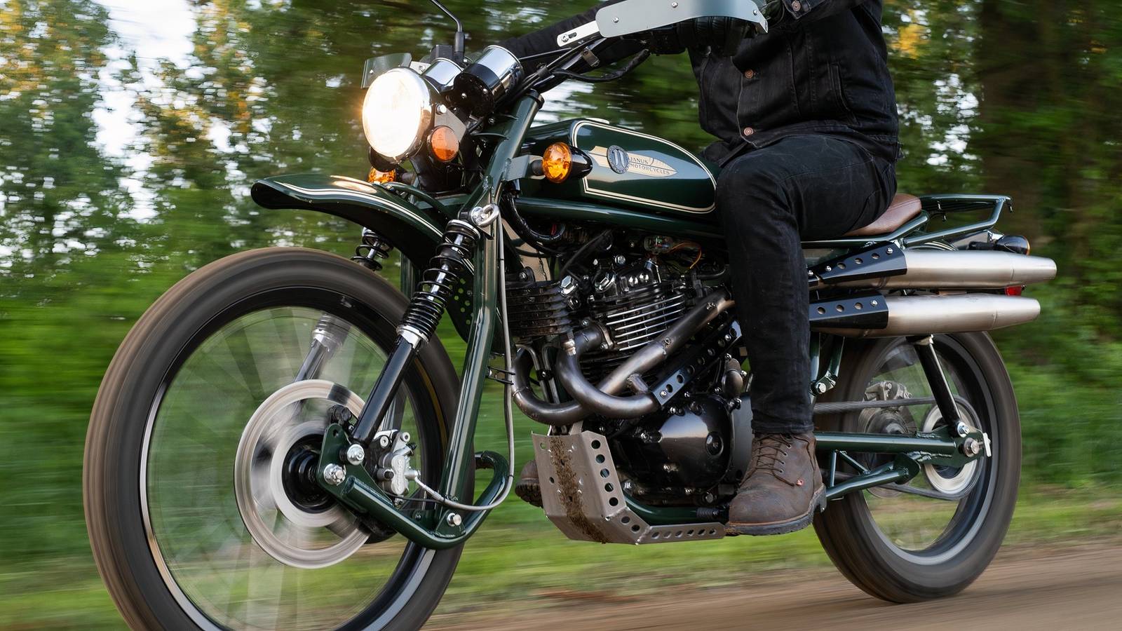 Meet The Janus Gryffin 450: An American-Made Scrambler With A Chinese Heart