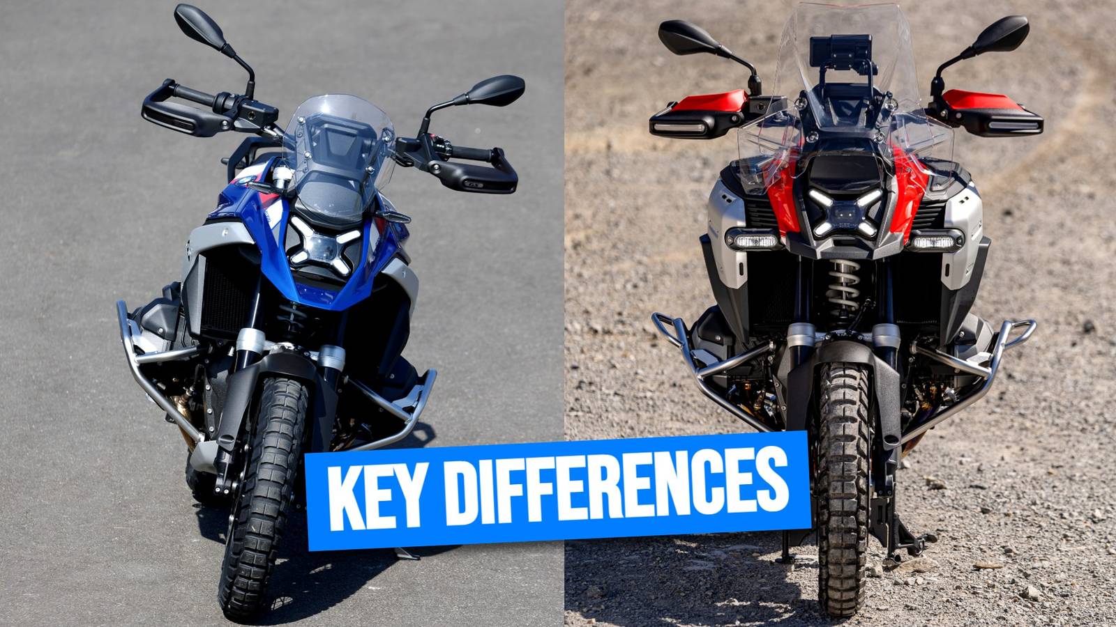 BMW R 1300 GS And R 1300 GS Adventure: Key Differences